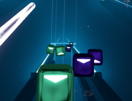 Beat Saber - Play Online Beat Saber on Just Shapes and Beats Game